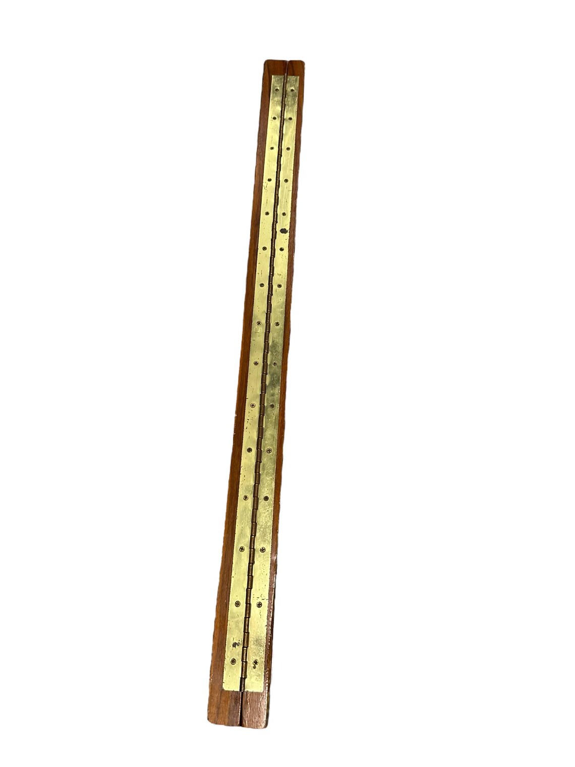 Vintage Hand Crafted Wooden Pool Cue Box With Brass Piano Hinge ...