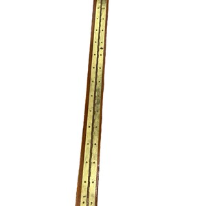 Vintage Hand Crafted Wooden Pool Cue Box With Brass Piano Hinge ...