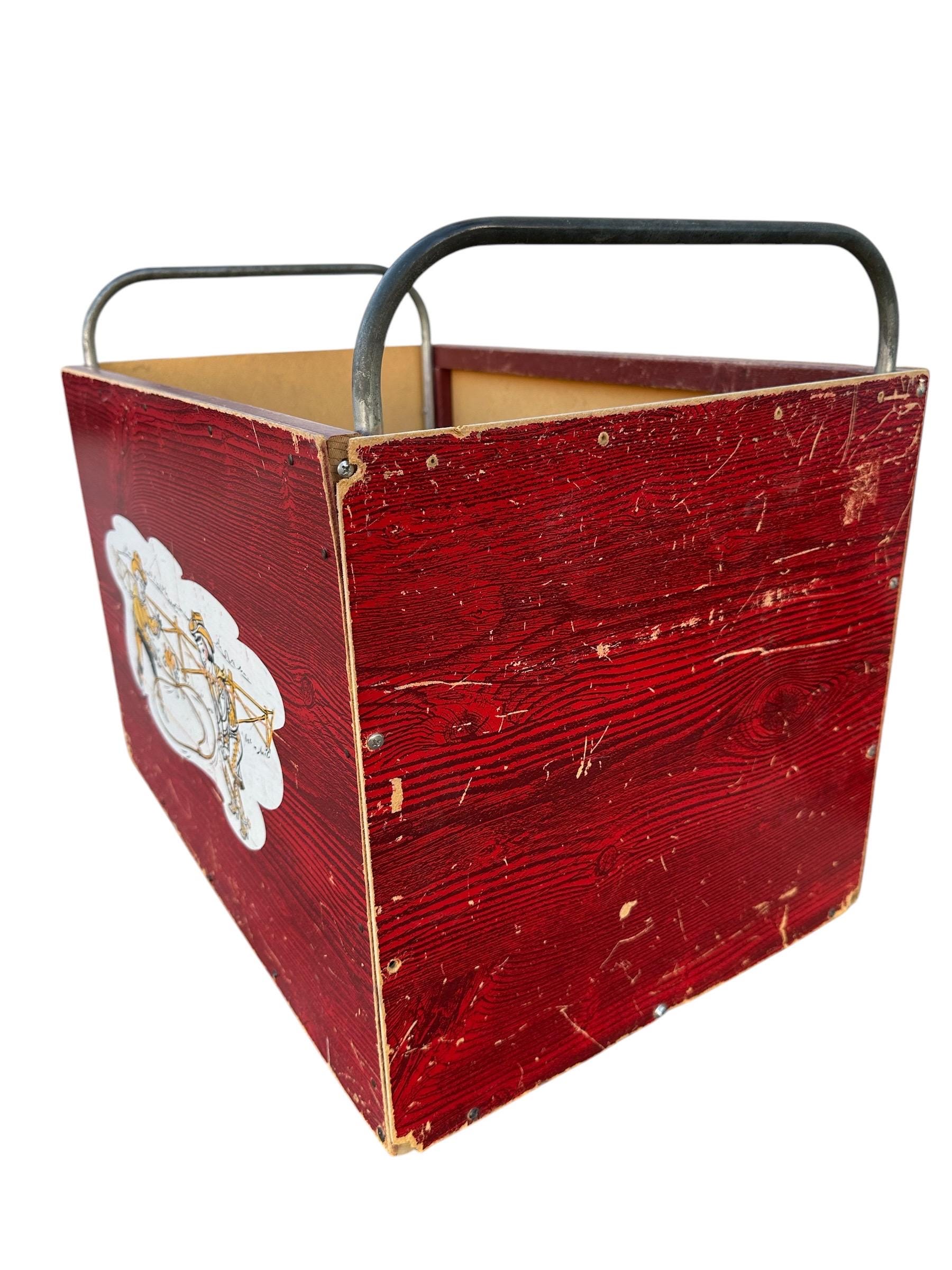 Rare 1950s Wooden Toy Box - Etsy