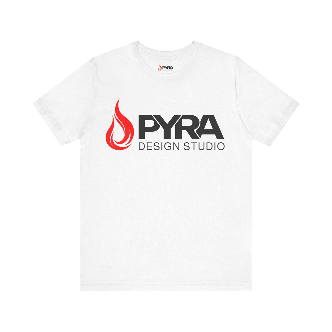 PYRA Flame Logo T-shirt | PYRA Design Studio Tee - Etsy