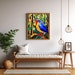 Bower Bird Painting Printable Wall Art Digital Prints Cubism Art Print ...