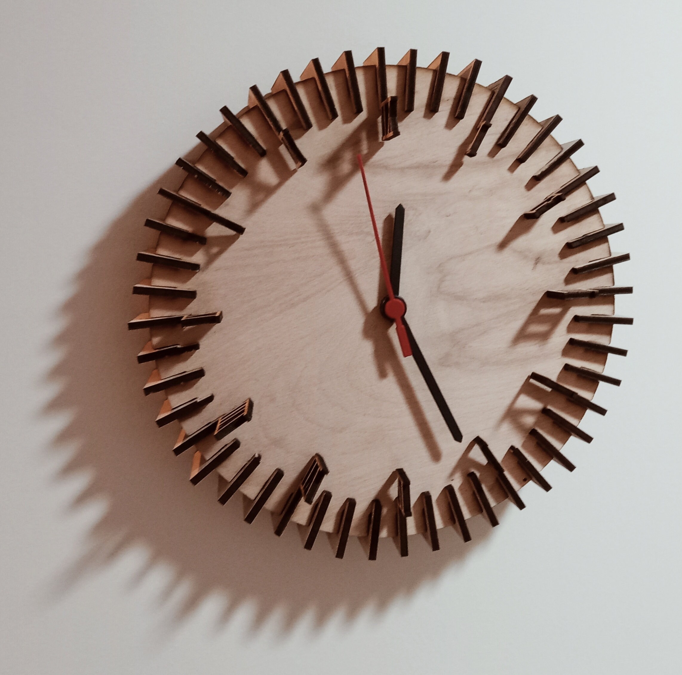 Wooden Special Design Clock - Etsy