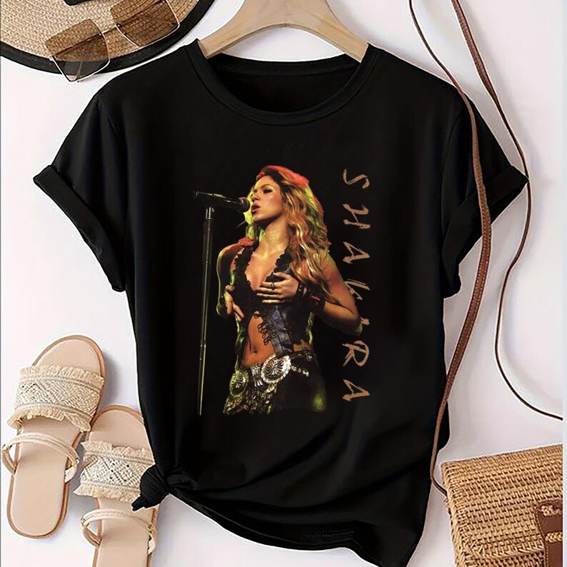 Shakira World Tour 2024 Merch, 2024 Shakira World Tour Fan Shirt ...