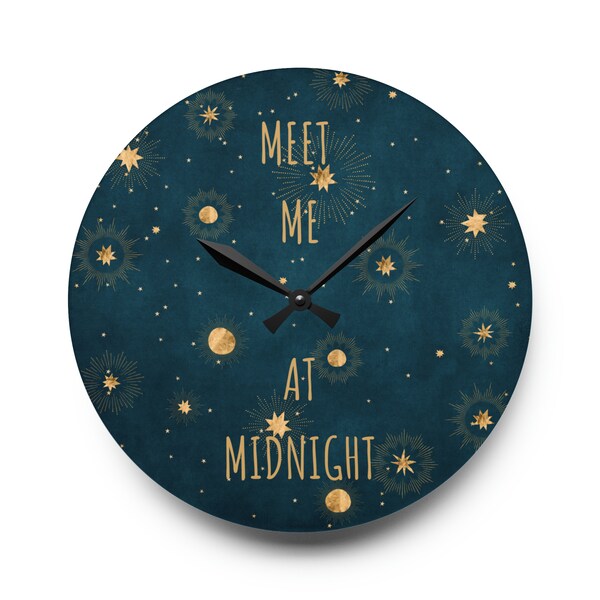 Midnights Taylor Clock - Etsy