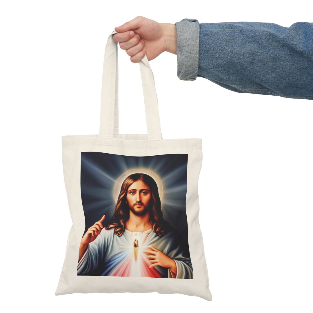 Jesus Divine Mercy I Trust in You Natural Tote Bag - Etsy