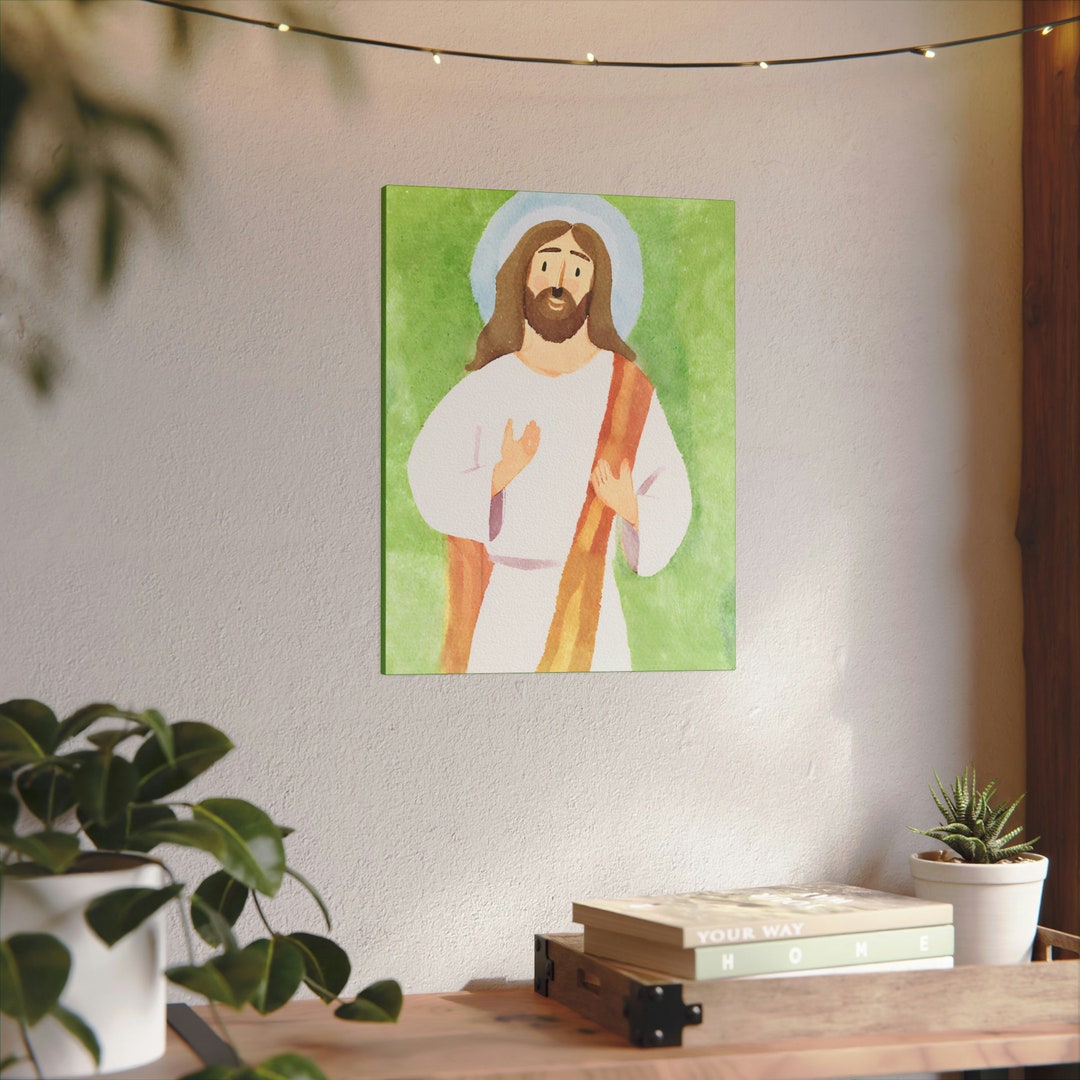Print Canvas - Image of Jesus Christ - Etsy