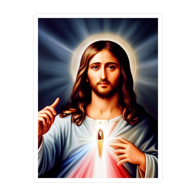 Divine Mercy Sticker Decals - Etsy