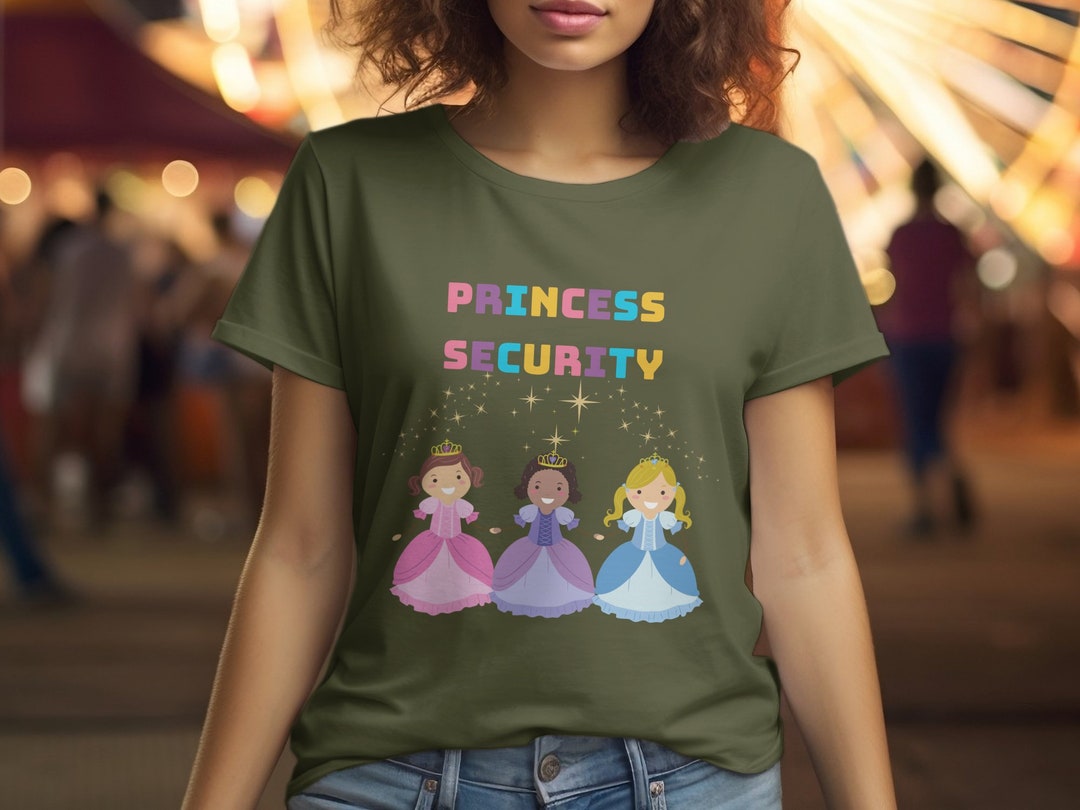 Princess Security T-shirt Women's Halloween T-shirt - Etsy