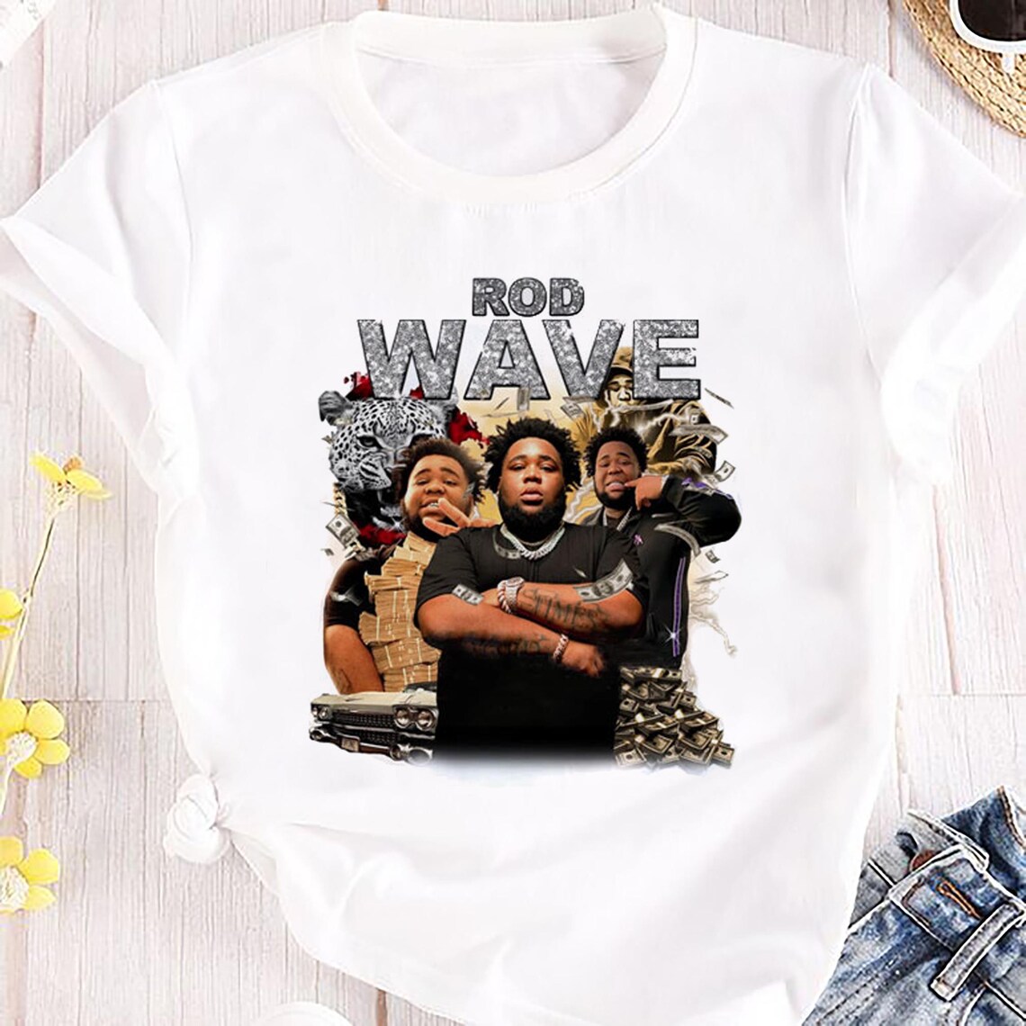Rod Wave Graphic T-shirt, Rod Wave Rapper Shirt, Rod Wave Fan Gifts ...