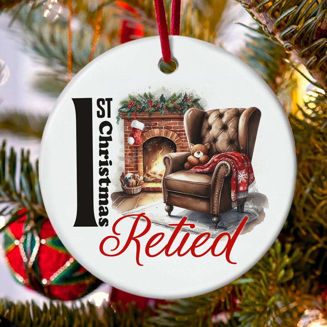 First Christmas Retired Ornaments Retirement Present First - Etsy