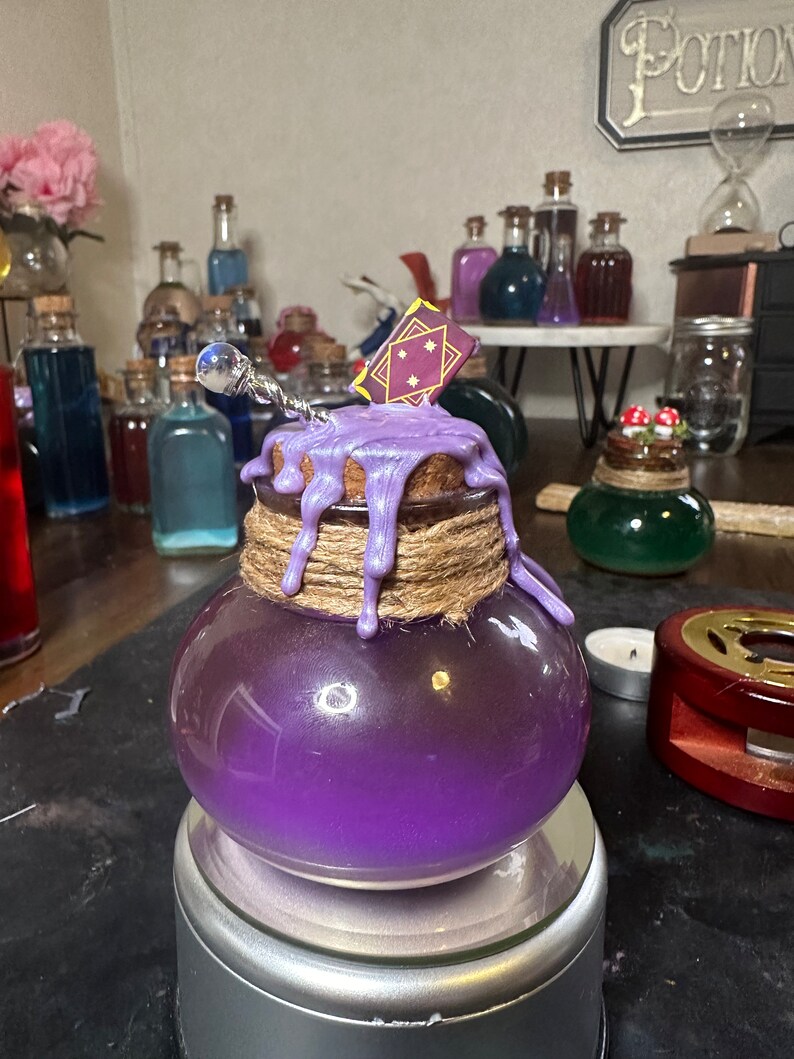 Whimsical Witch Decorative Potion - Etsy