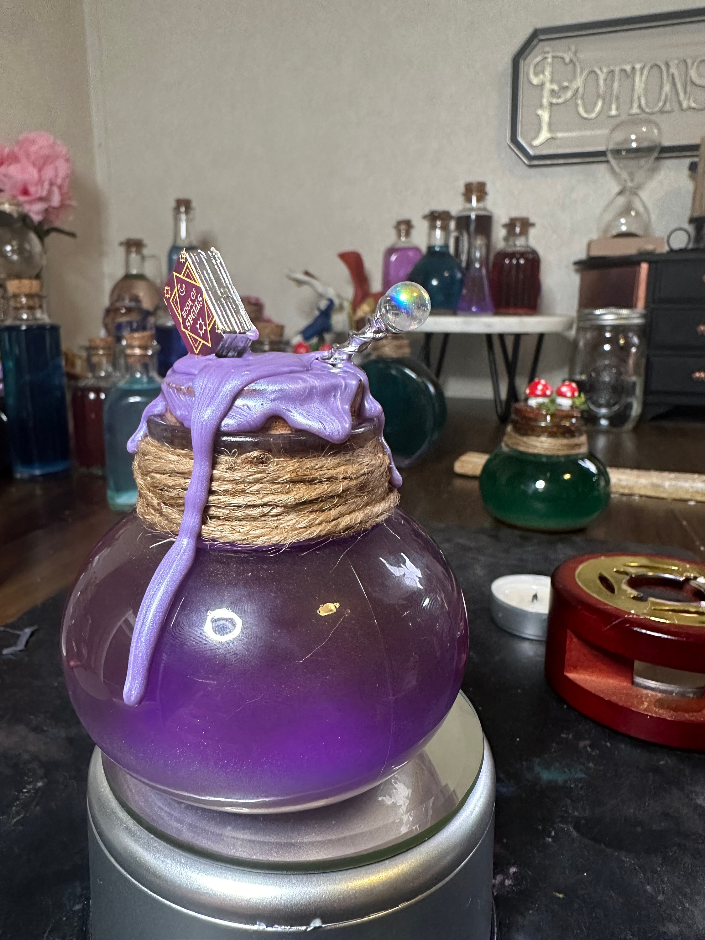 Whimsical Witch Decorative Potion - Etsy