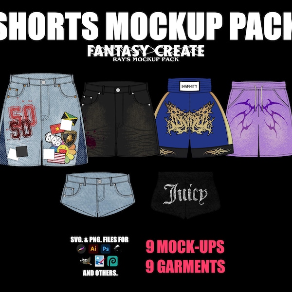 Mens Fantasy Shorts - Etsy UK