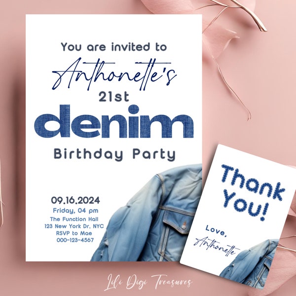 Denim Theme Party - Etsy