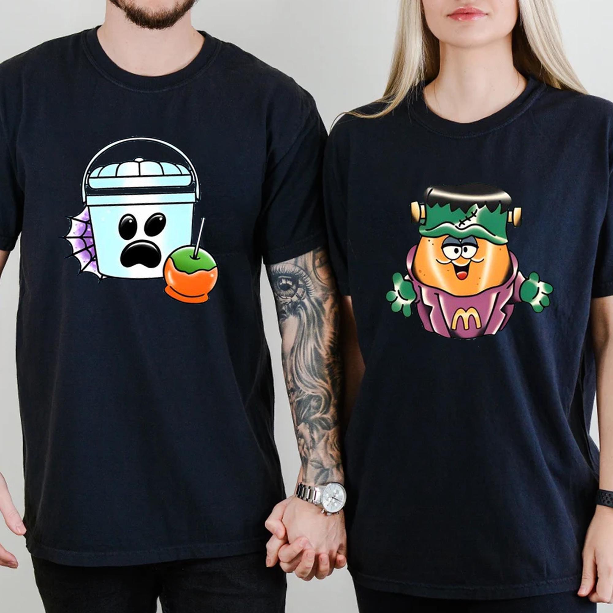 Vintage Halloween Happy Meal Bucket Shirt, Spooky Nuggets Meal Bucket ...