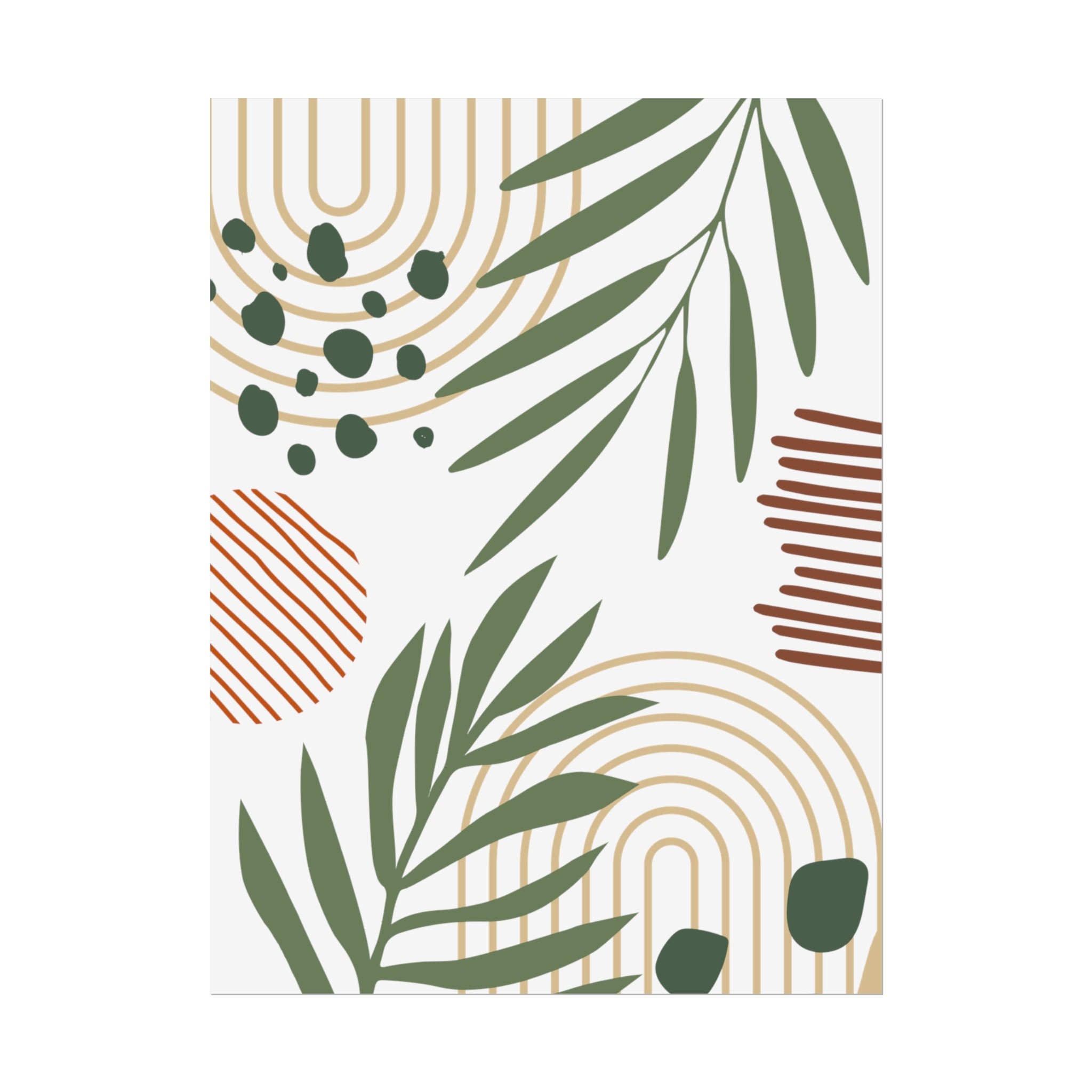 Boho Botanical Rolled Posters - Etsy