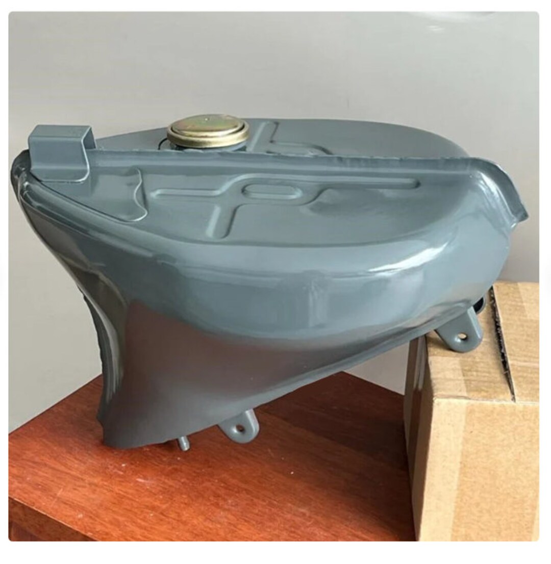 Set Honda Step Thru C50 C65 C70 C90 Fuel Gas Tank grey - Etsy