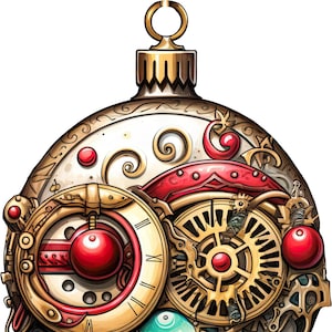 Steampunk Holiday Classic Ornament 20 Pattern Keeper Compatible PDF ...