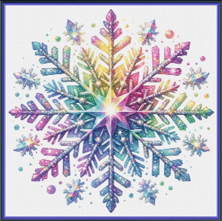 Ornate Christmas Snowflake 7 Pattern Keeper Compatible PDF Instant ...