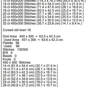 Cursed Old Town 16 Spooky Landscape Scene Pattern Keeper Compatible PDF ...