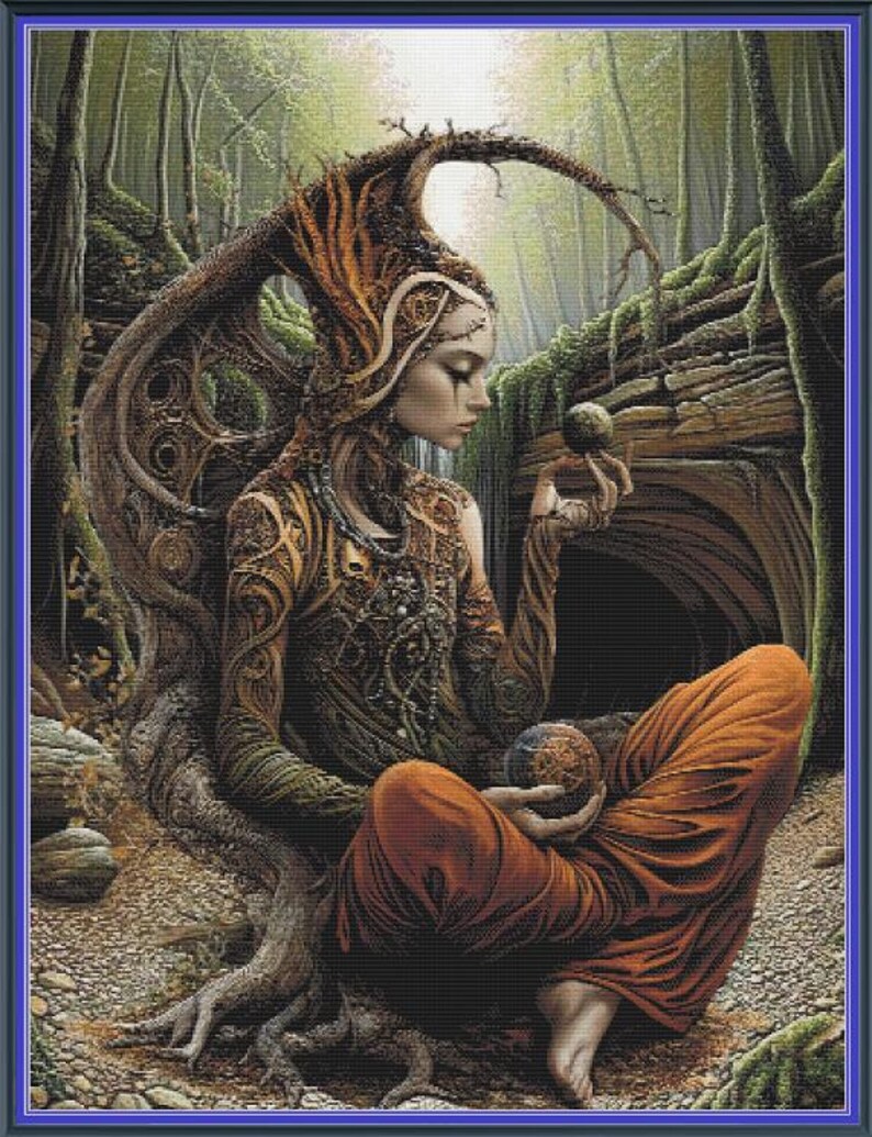 Earth Keepers 4 Dryad Fae Fairy, Large Pattern Keeper Compatible, PDF ...