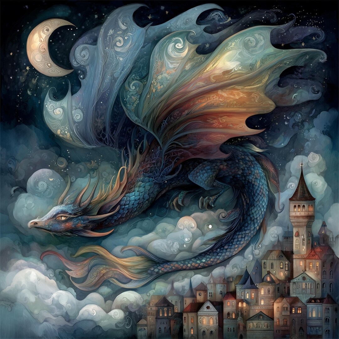 Enchanted Dragon 8, Pattern Keeper Compatible, PDF Instant Digital ...