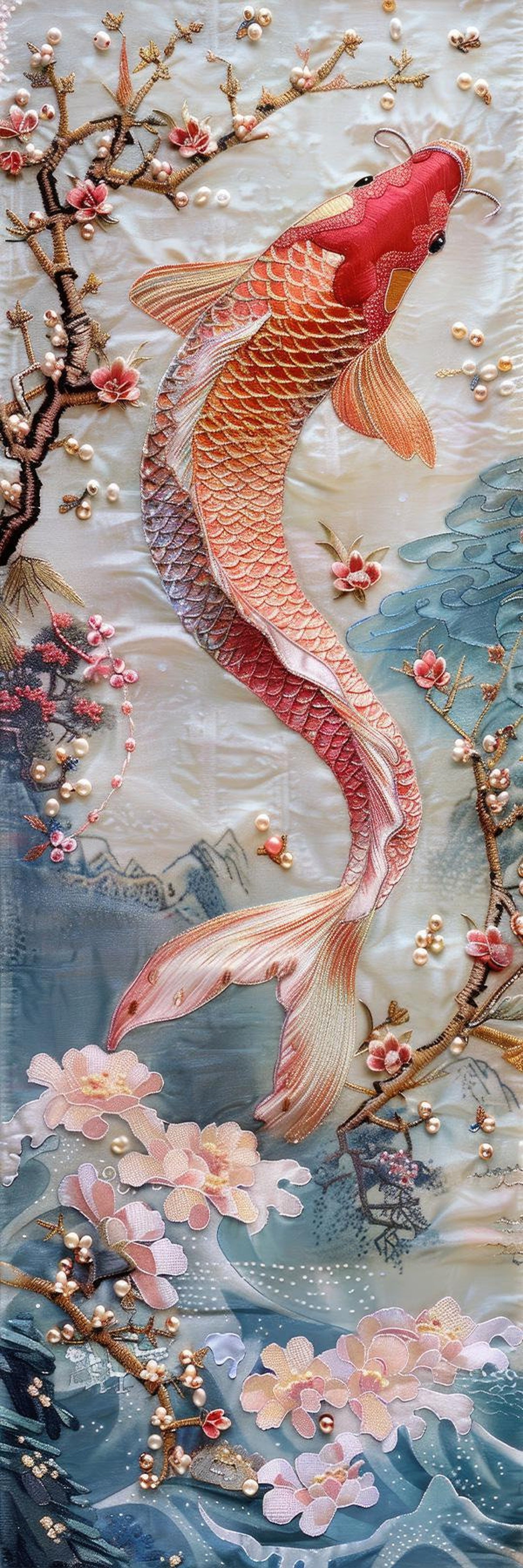 Narrow Koi Fish 2 Pattern Keeper Compatible PDF Instant Digital ...