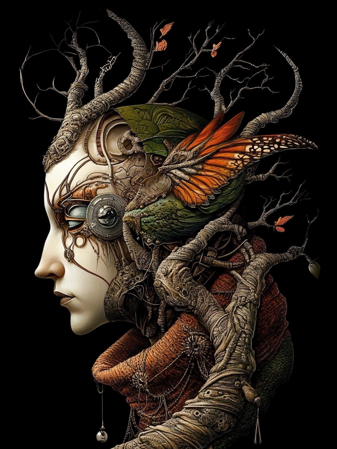 Earth Keepers 28 Dryad Fae Fairy, Large Pattern Keeper Compatible, PDF ...