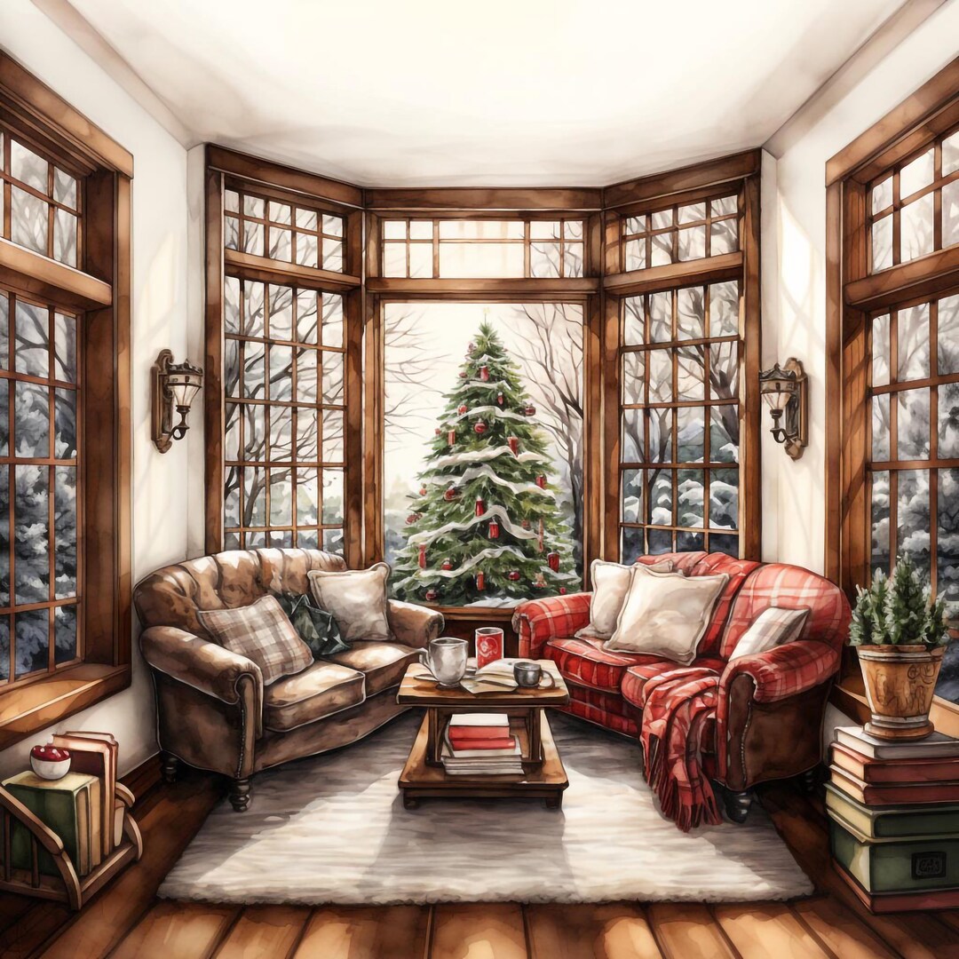 Cozy Christmas Room 4 Pattern Keeper Compatible PDF Instant Digital ...