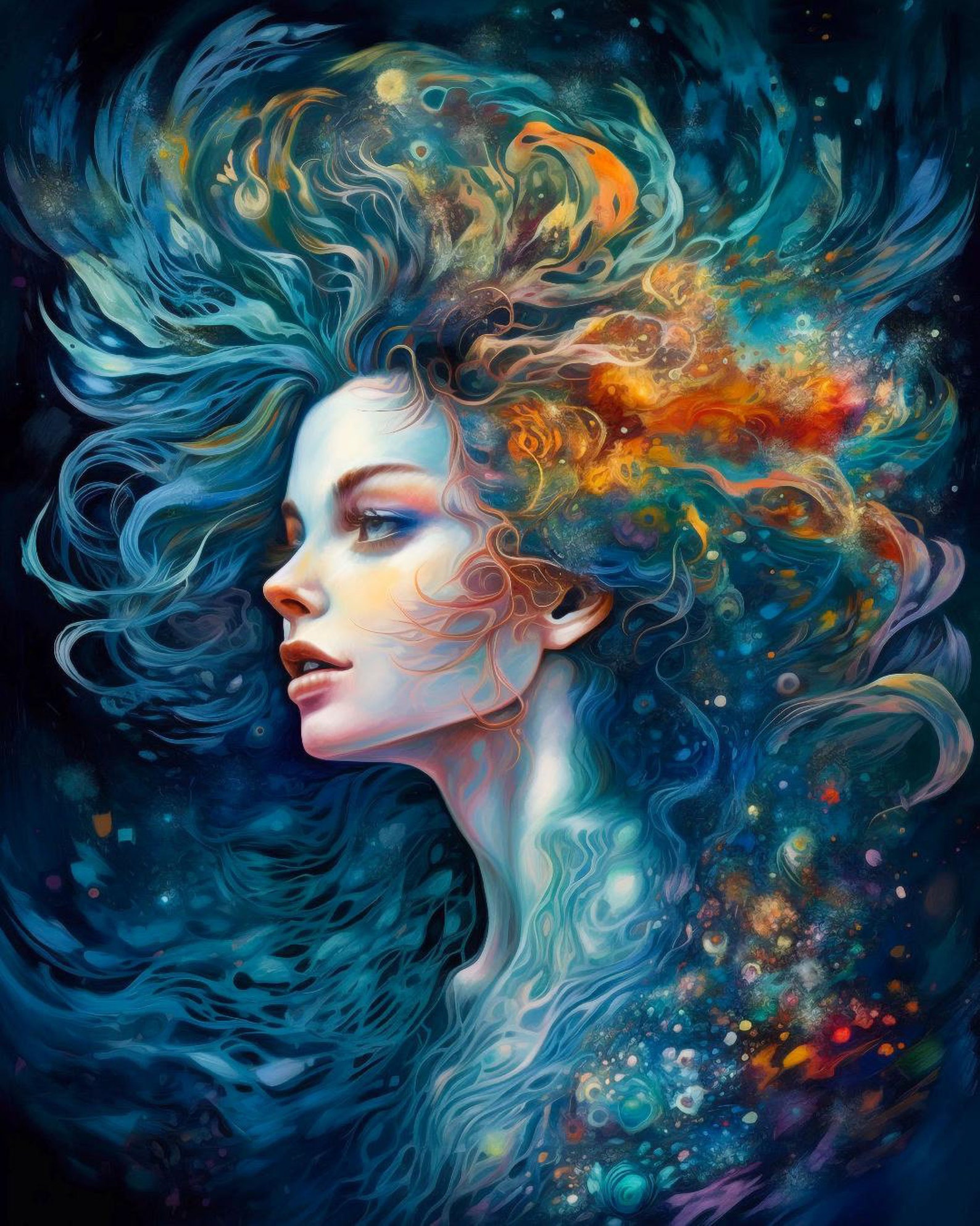 Goddess of the Sea Amphitrite Pattern Keeper Compatible PDF Instant ...