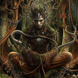 Earth Keepers 8 Dryad Fae Fairy, Large Pattern Keeper Compatible, PDF ...