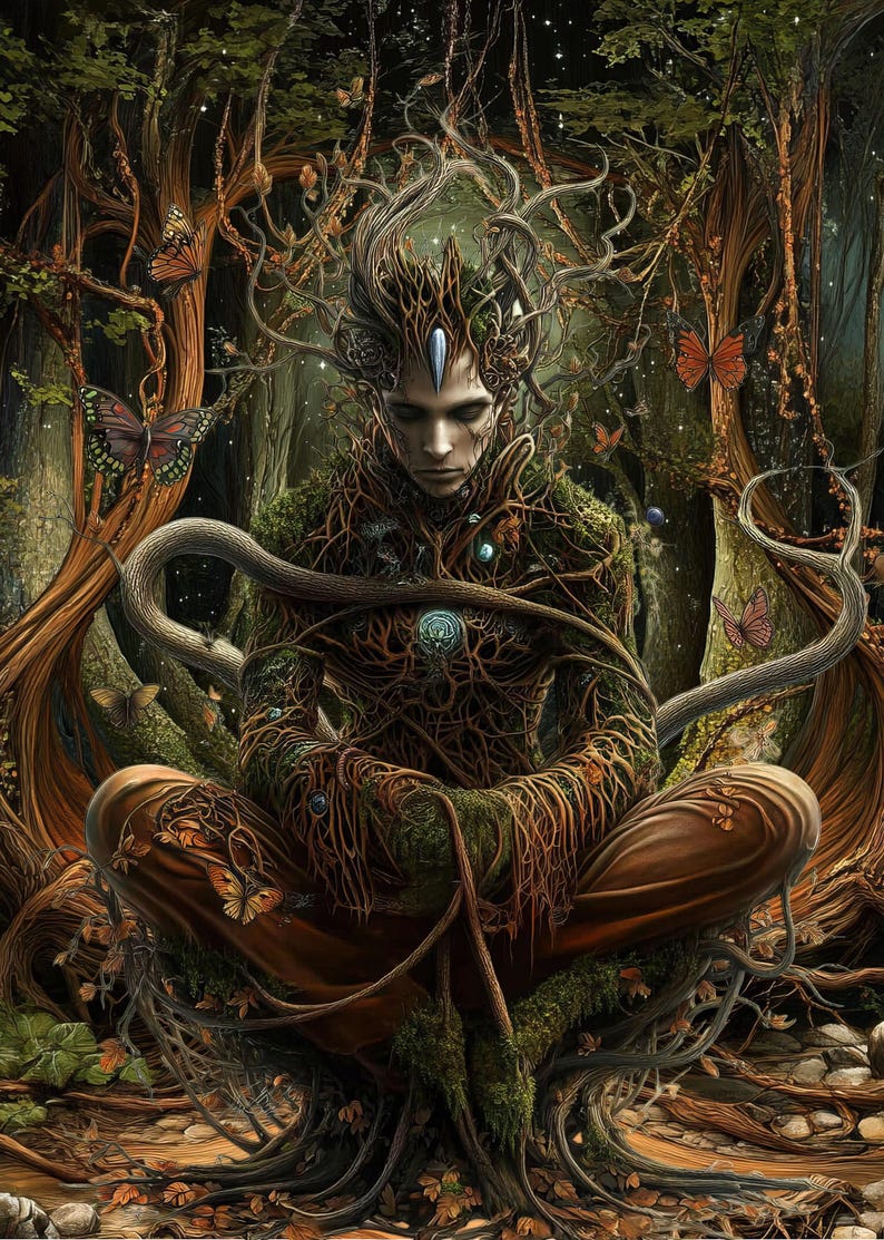 Earth Keepers 8 Dryad Fae Fairy, Large Pattern Keeper Compatible, PDF ...