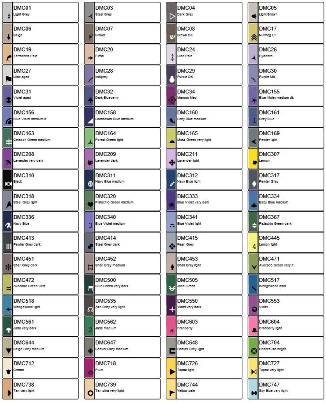 Fantasy Forest Landscape 21, Pattern Keeper Compatible, PDF Instant ...