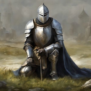 Kneeling Knight Pattern Keeper Compatible PDF Instant Digital Download ...