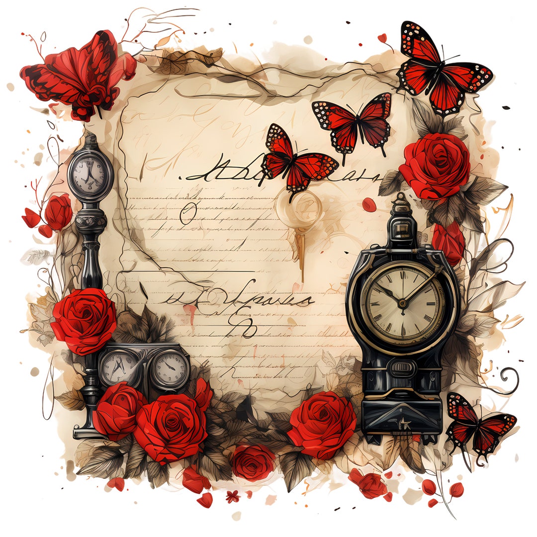 Steampunk Love Letters Valentine Pattern Keeper Compatible PDF Instant ...