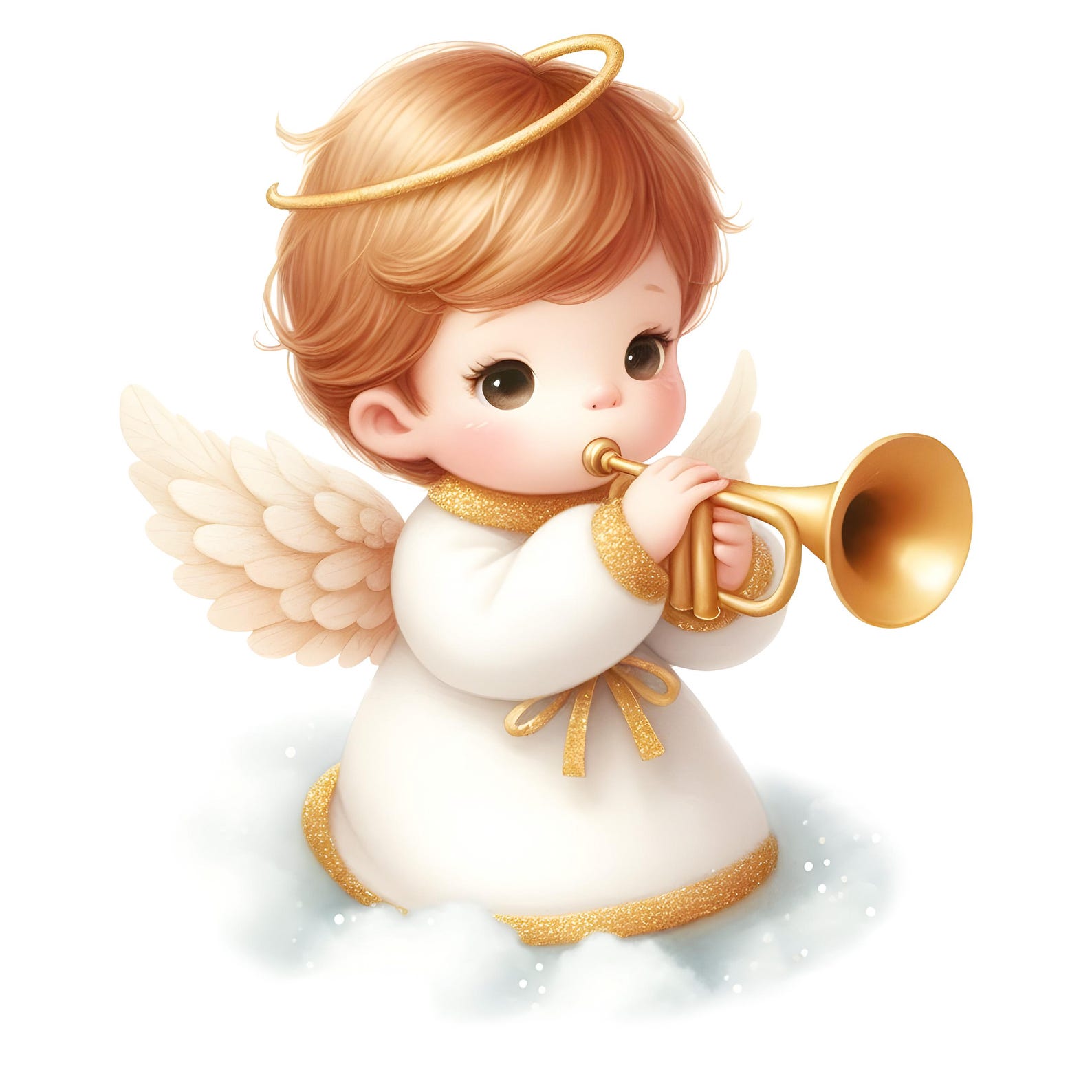 Small Pattern Little Christmas Angel 2 PDF Instant Digital Download ...