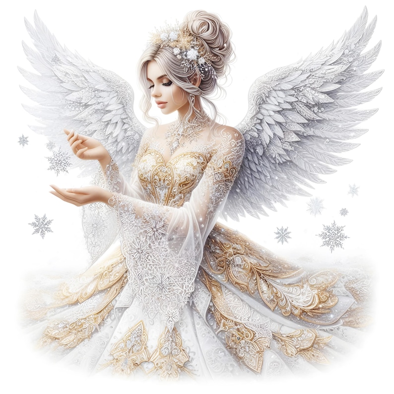 Winter Angel 6a Pattern Keeper Compatible PDF Instant Digital Download ...