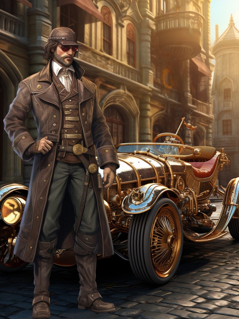 Steampunk Driver 1 Pattern Keeper Compatible PDF Instant Digital ...