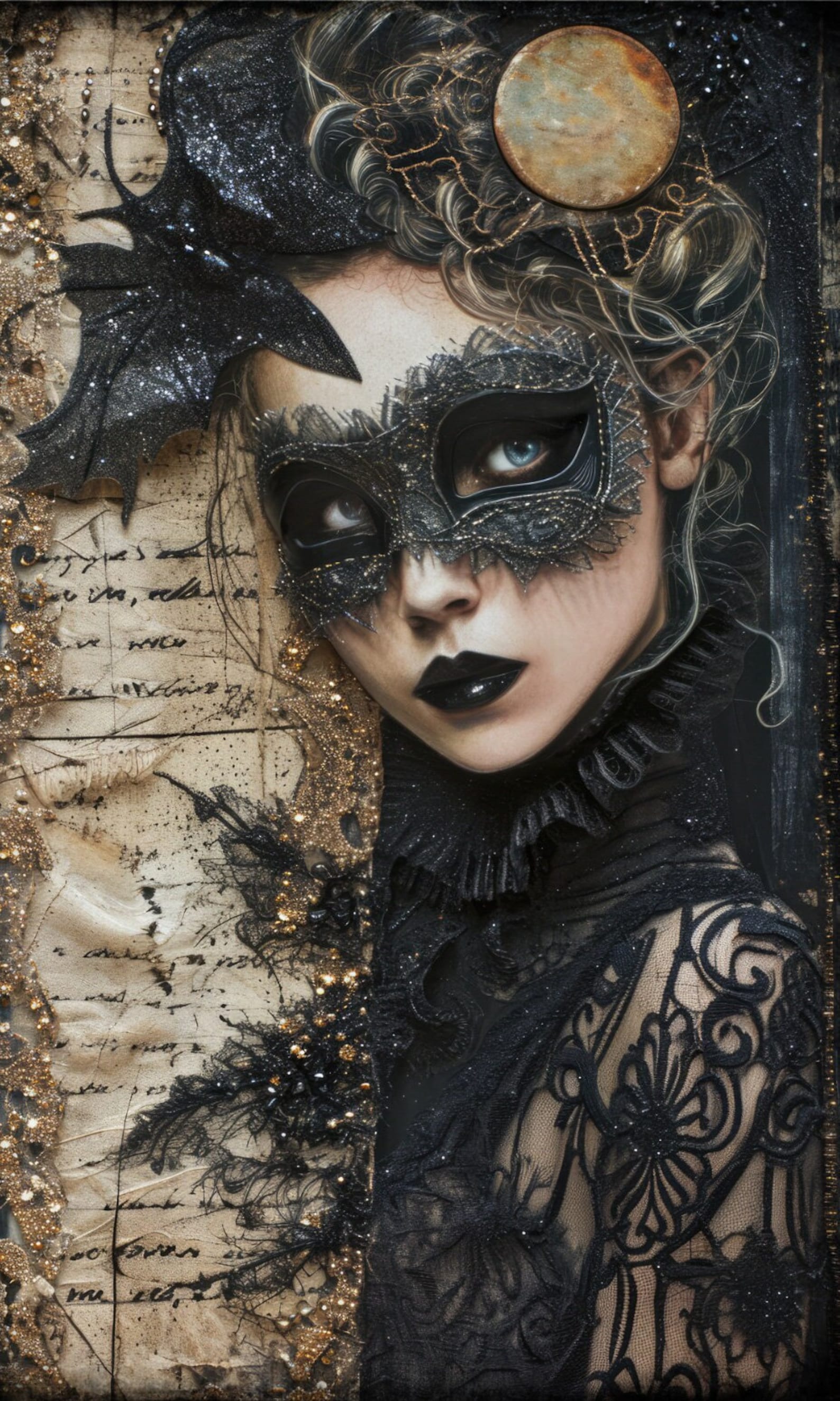 Victorian Masquerade Pattern Keeper Compatible PDF Instant Digital ...