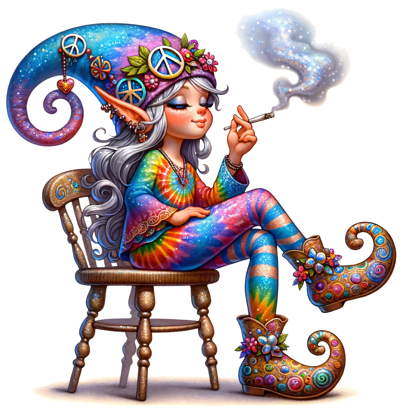 Happy Hippie Elf 15 Pattern Keeper Compatible PDF Instant Digital ...