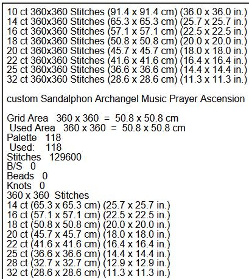 Custom Sandalphon Archangel of Music, Prayer, Ascension Pattern Keeper ...