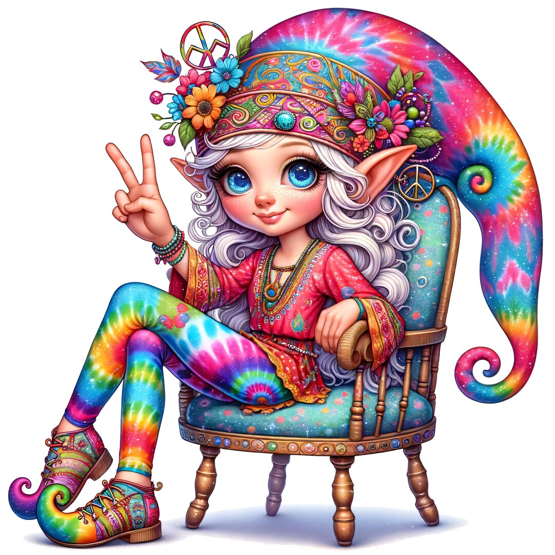 Happy Hippie Elf 9 Pattern Keeper Compatible PDF Instant Digital ...