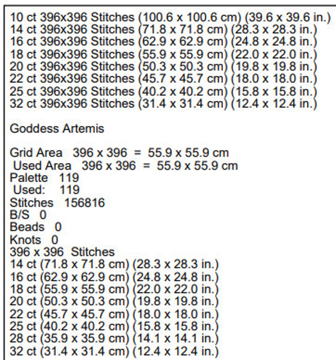 Artemis Greek Goddess of the Hunt Pattern Keeper Compatible PDF Instant ...