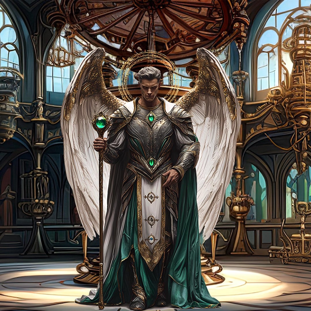 Halaliel Archangel of Arrogance and Virtue, Large Pattern Keeper ...
