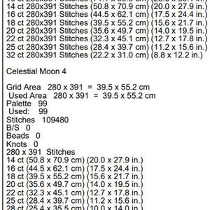 Celestial Moon Goddess 4 Pattern Keeper Compatible PDF Instant Digital ...