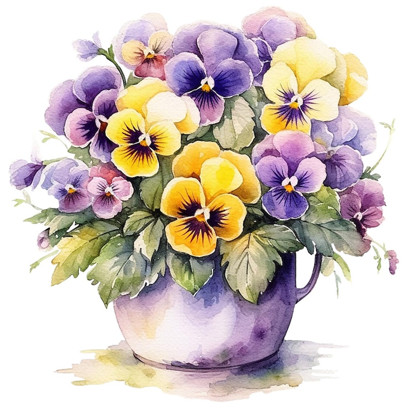 Pansy Patch Charts - Etsy UK