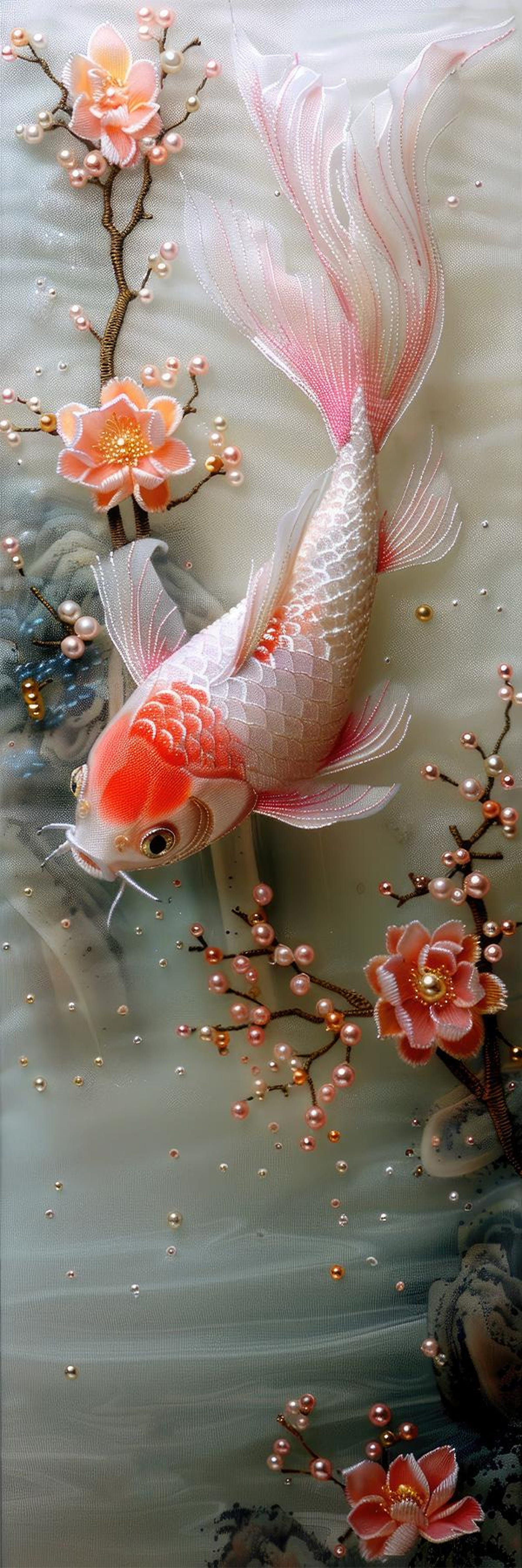 Narrow Koi Fish 1 Pattern Keeper Compatible PDF Instant Digital ...