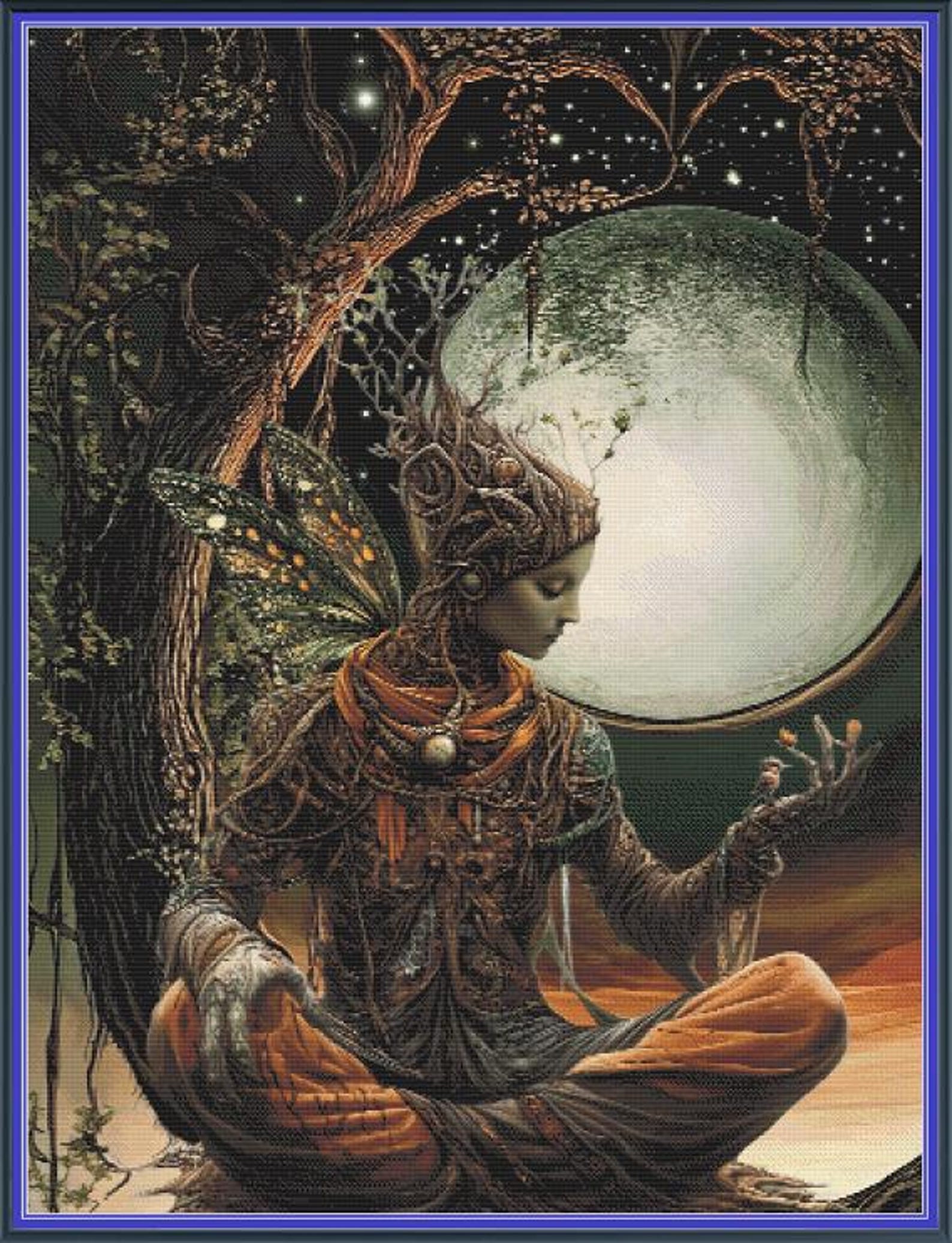 Earth Keepers 11 Dryad Fae Fairy, Large Pattern Keeper Compatible, PDF ...