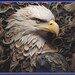 Wood Carved Bald Eagle 16 Pattern Keeper Compatible PDF Instant Digital ...