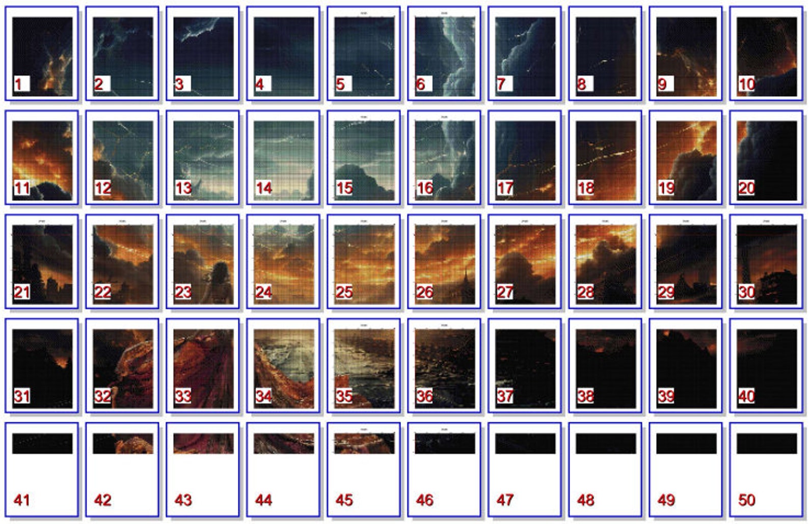 Wrath Dystopian Landscape Large Pattern Keeper Compatible PDF Instant ...